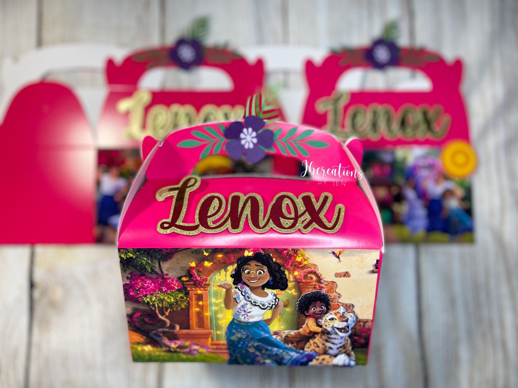 Encanto Favor Box Encanto Gable Box Encanto Candy Box - Etsy