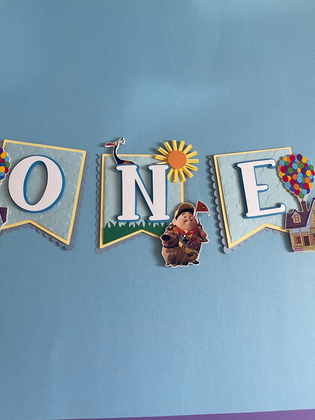 Up High Chair Banner, up House Banner, up Theme Party, up Movie Party ...