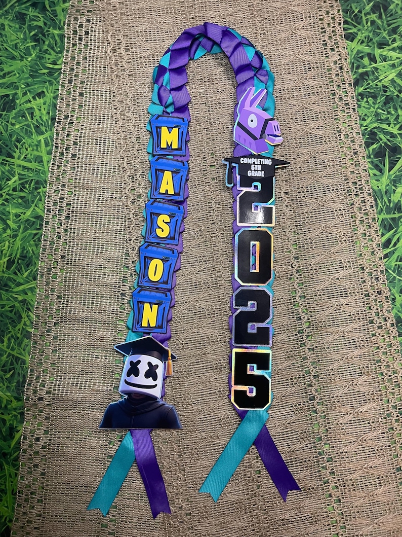 Boy Graduation Lei Promotion Gift Lei Senior Night Gift Lei Braided ...