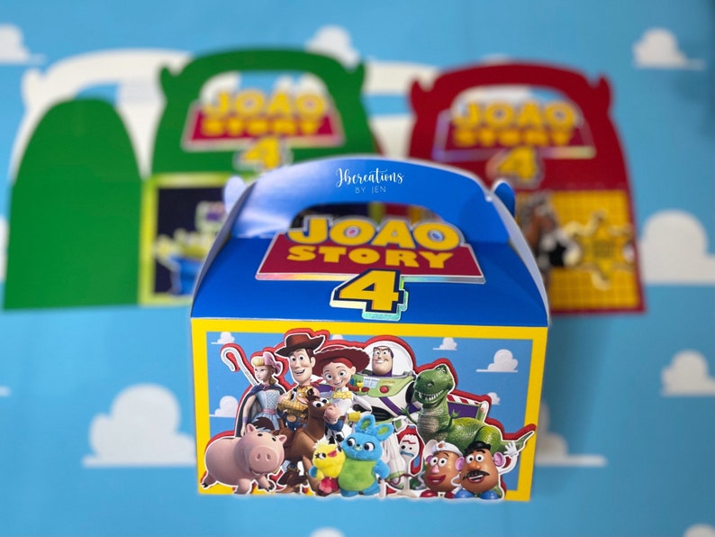 Toy Story Favor Box Toy Story Gable Box Toy Story Candy Box - Etsy