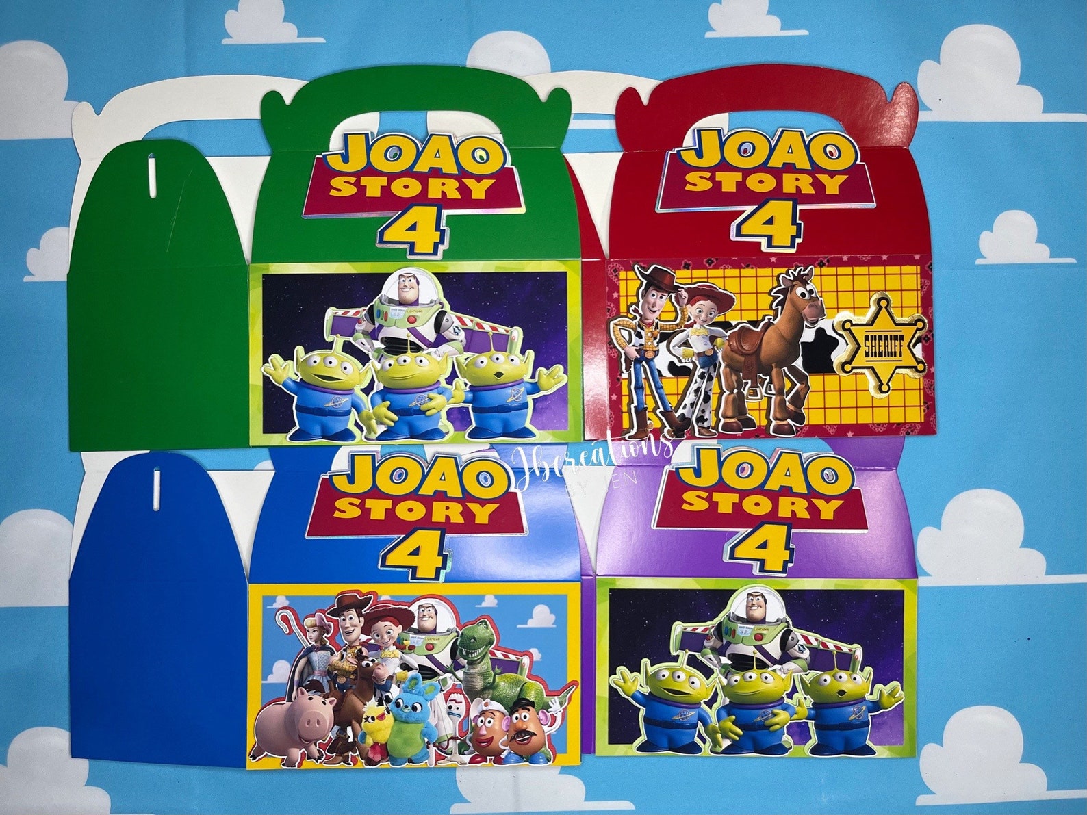 Toy Story Favor Box Toy Story Gable Box Toy Story Candy Box - Etsy