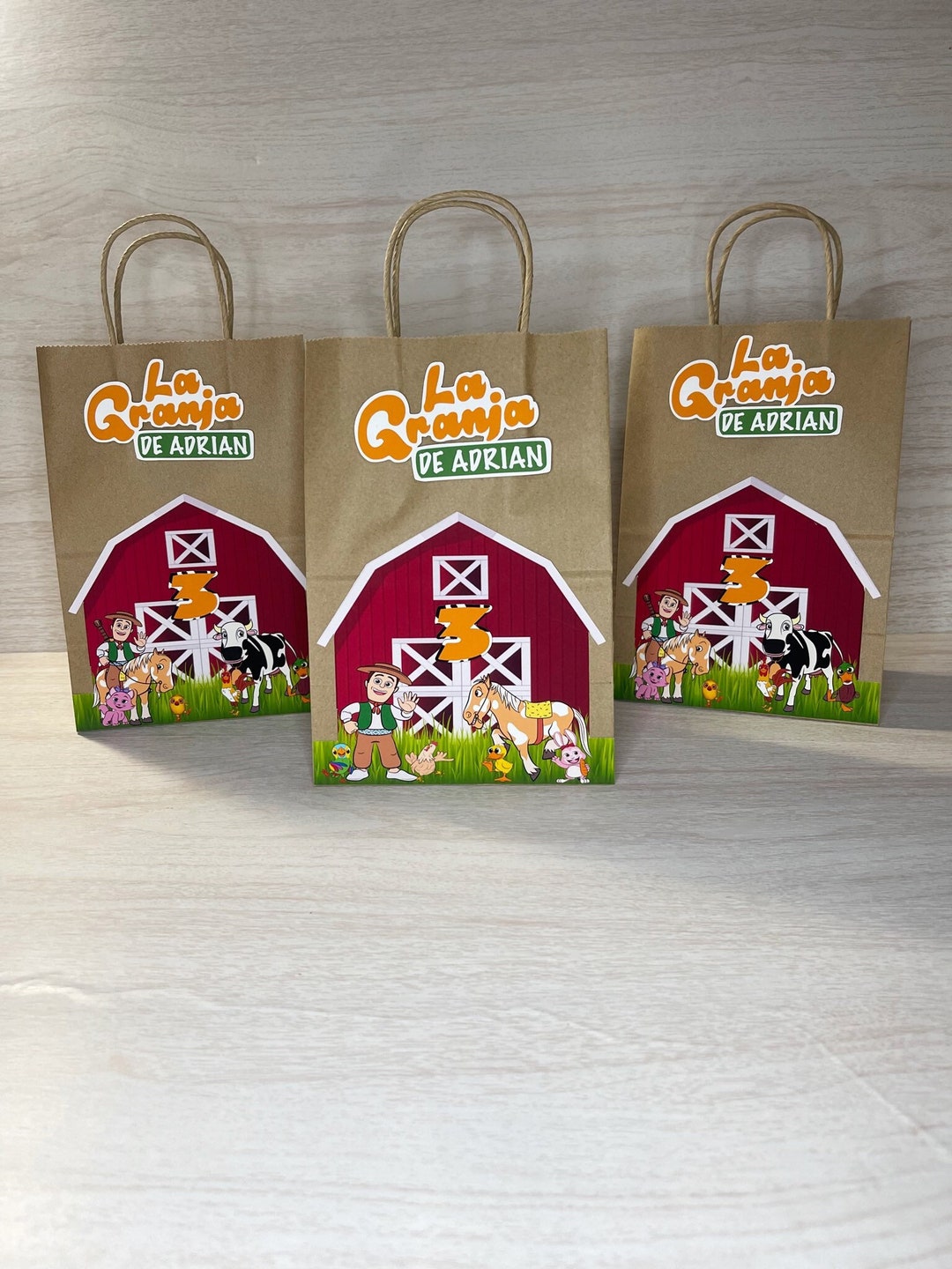 La Granja Party Decorations, La Granja Favor Bags, La Granja Themed ...