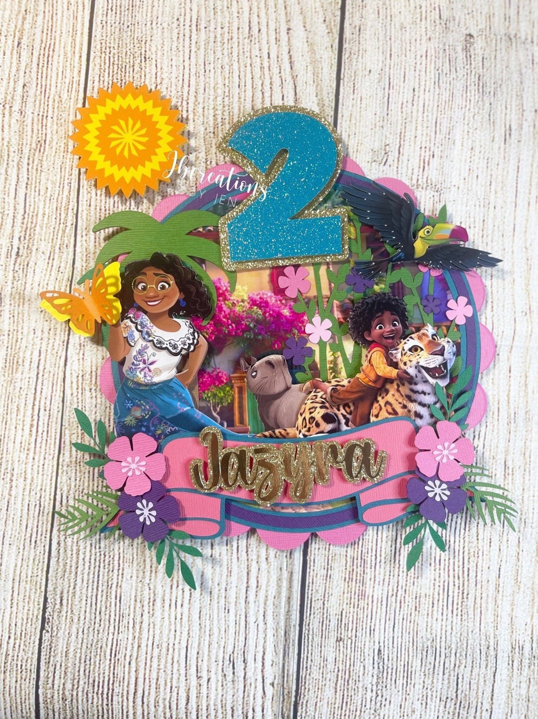 Encanto Cake Topper, Encanto Party Decorations, Encanto Birthday Party ...