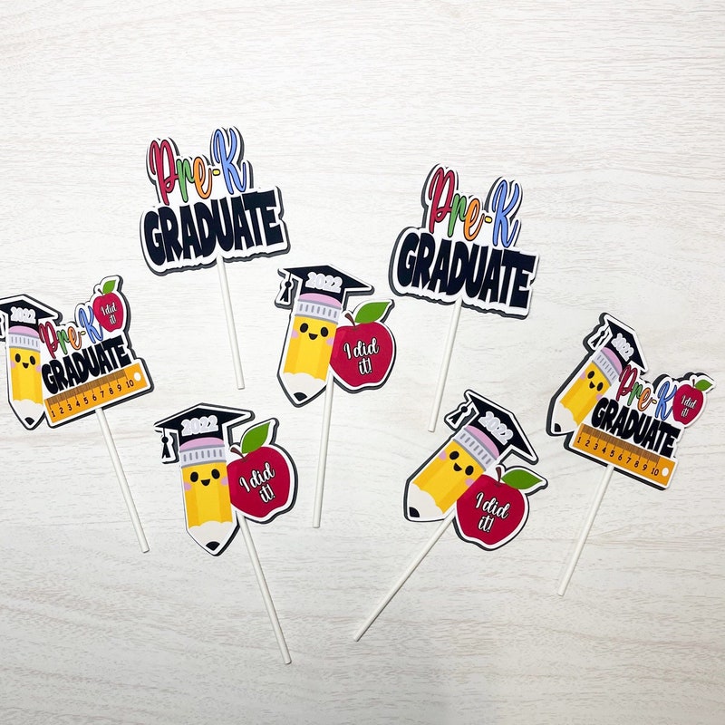 Graduation Cupcake Topper - Etsy