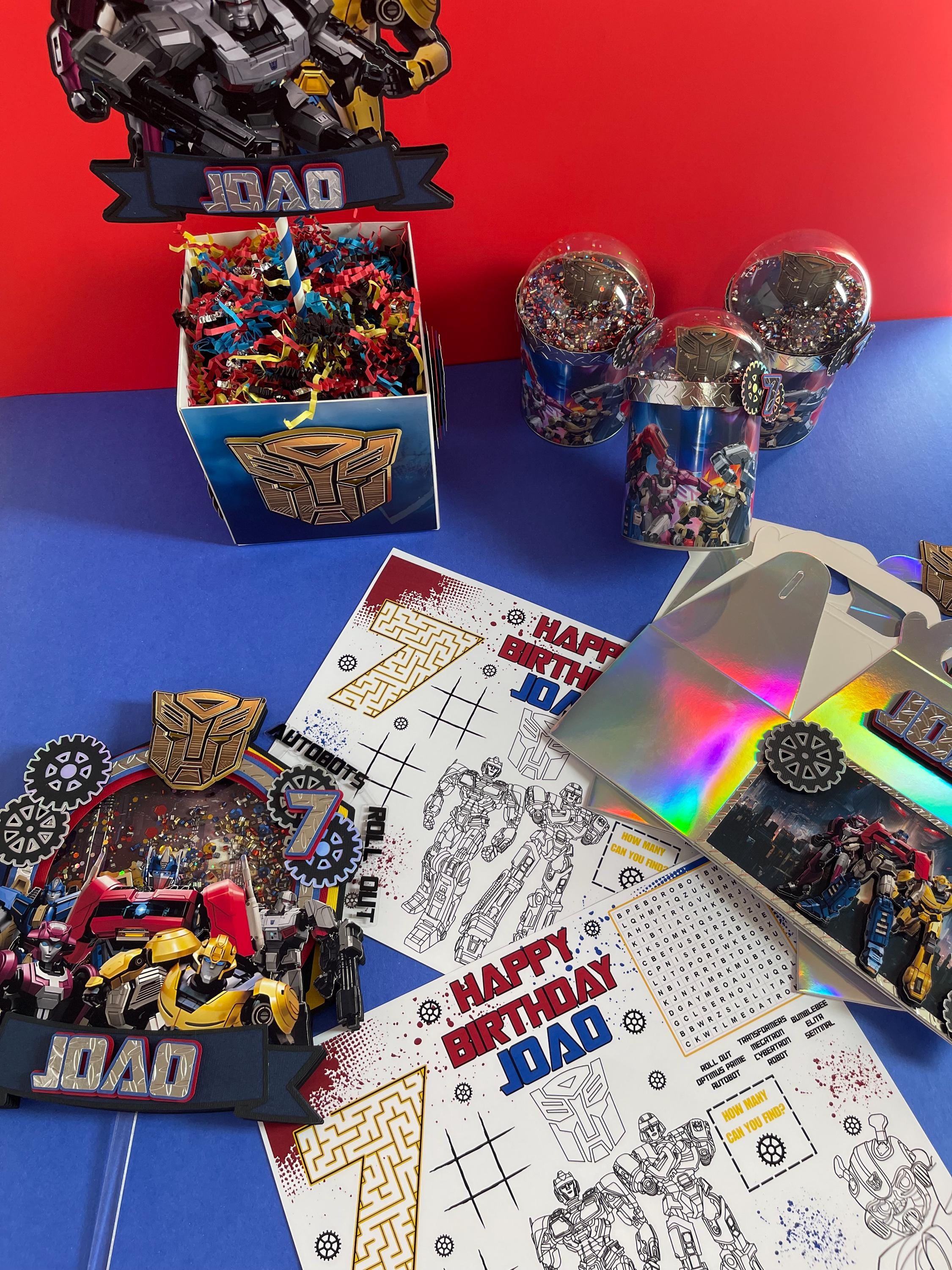 Transformers Activity Sheet, Transformers One Activity Sheet ...