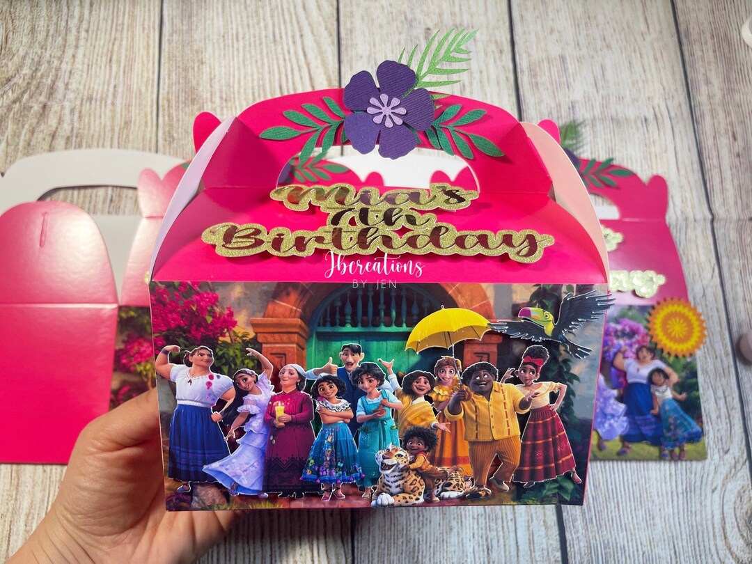 Encanto Favor Box, Encanto Gable Box, Encanto Candy Box, Encanto Party ...