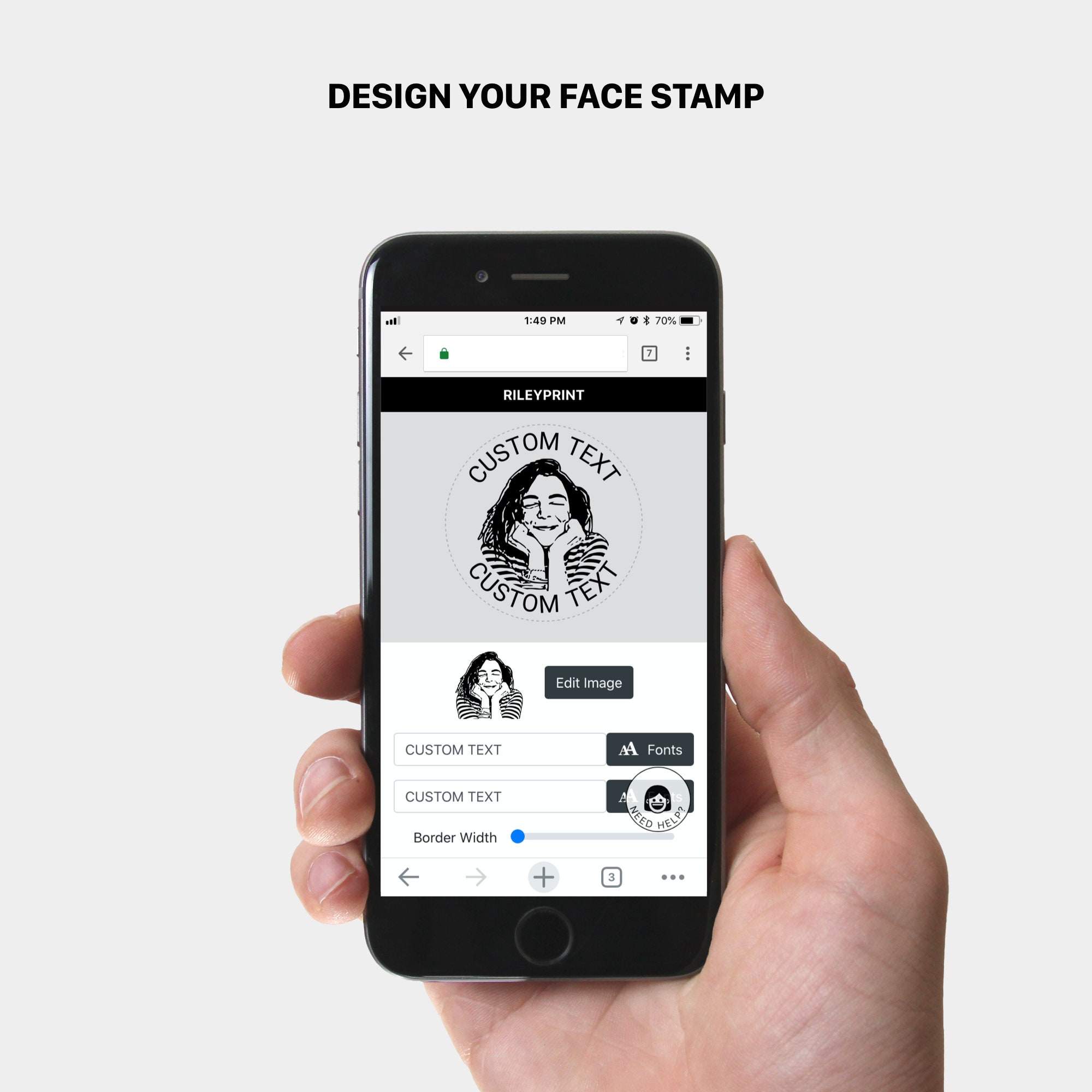 Custom Seal of Approval Stamp // Portrait Stamp From Photo, Best ...