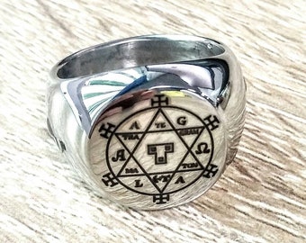 Talisman ring | Etsy