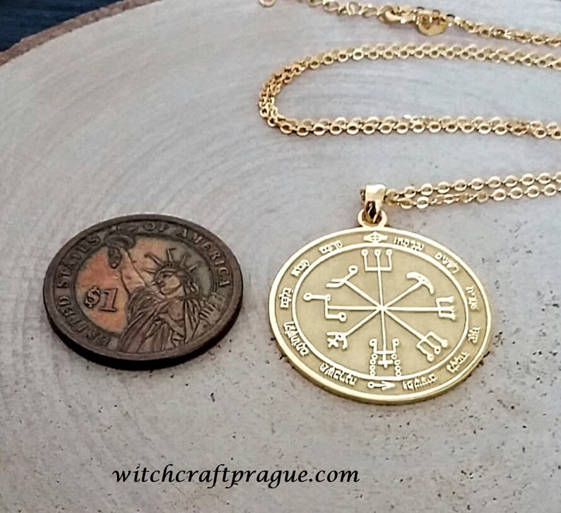 Seal of Solomon Amulet Protection Necklace - Etsy