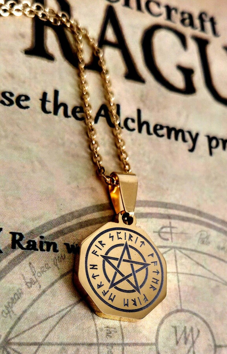 Celtic Viking Necklace Rune Witchcraft Amulet Wicca Talisman - Etsy