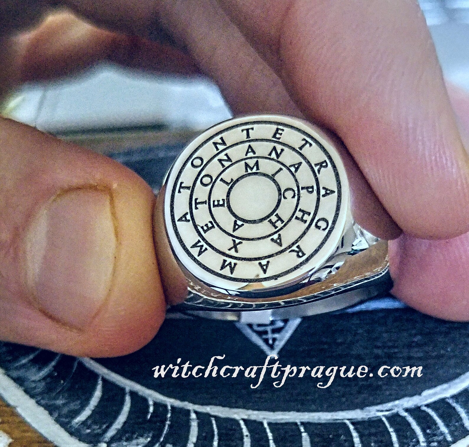 Alchemy Solomon Magic Ring Goetia Amulet Witchcraft Talisman - Etsy