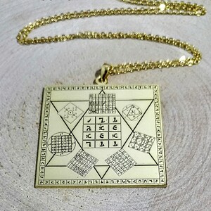 John Dee Holy Table Enochian Magic Witchcraft Angelic Amulet - Etsy