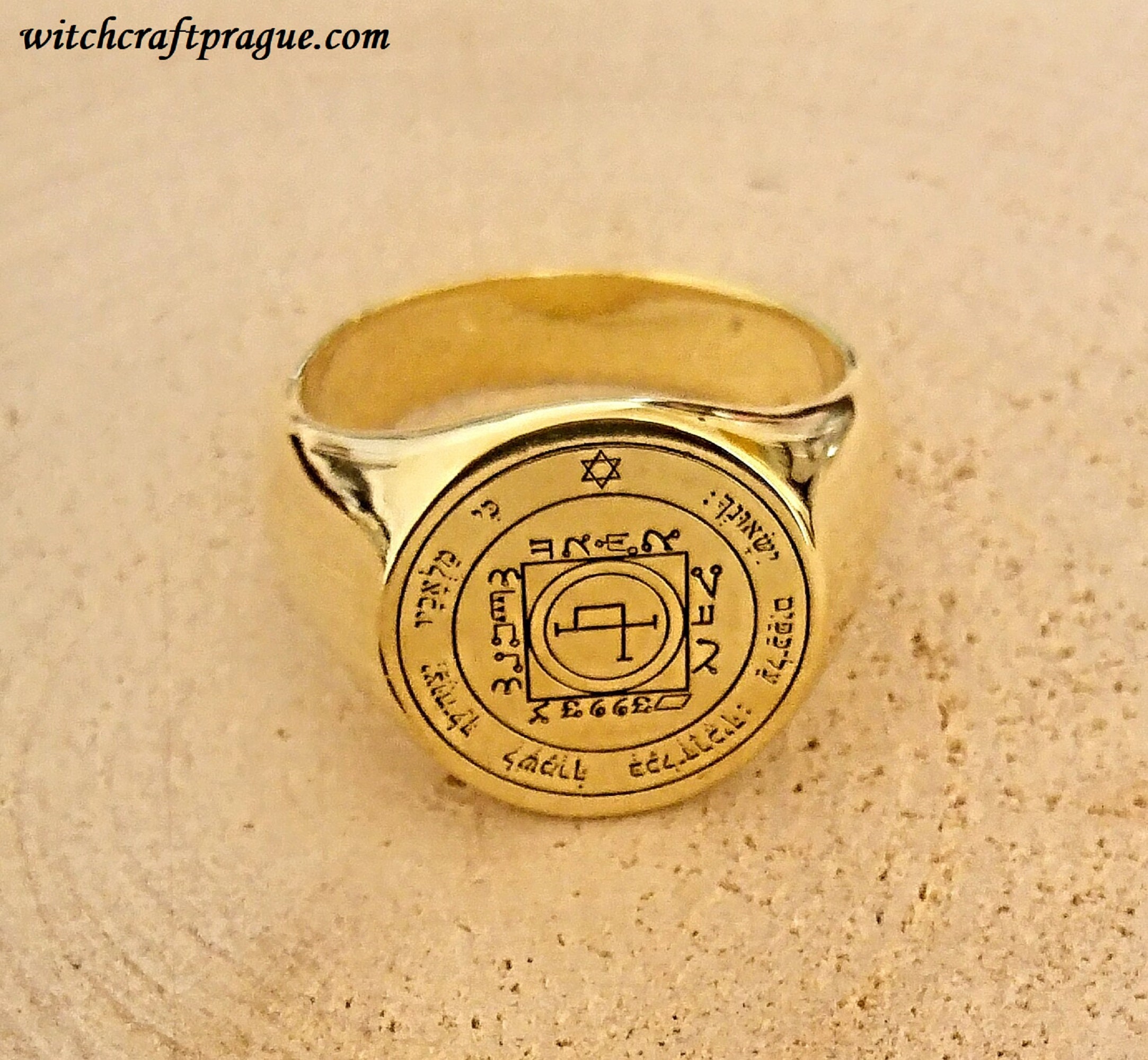 Fifth Pentacles of the Sun Ring Seal of Solomon Amulet - Etsy