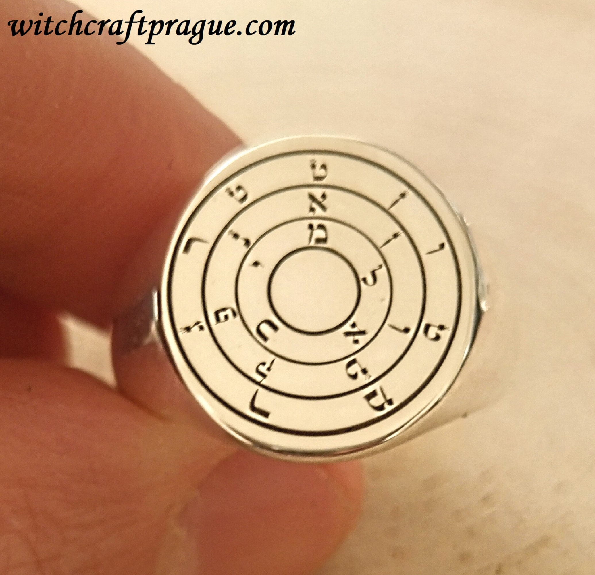Solomon Magic Ring Goetia Amulet,lesser Key Talisman - Etsy