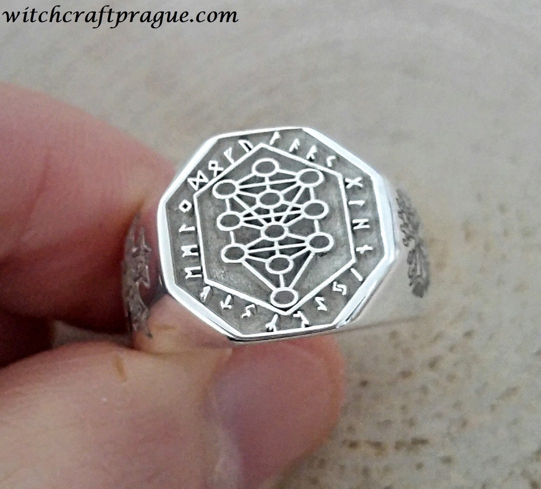 Custom Witchcraft Amulet Ring,archangel Talisman,seal of Solomon ...