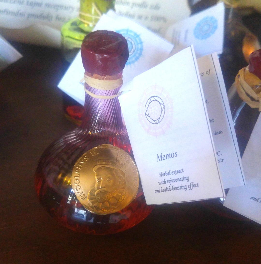 Alchemy Memory Potion Authentic Witchcraft Elixir Bottle Medieval Magic ...