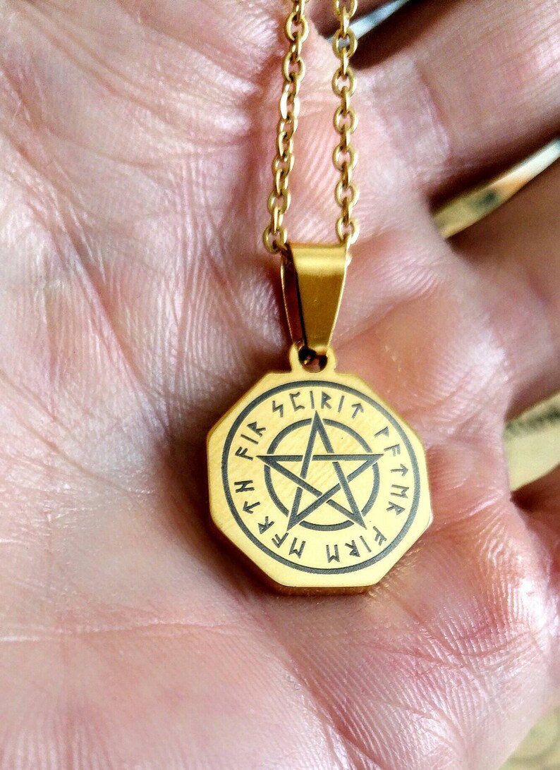 Celtic Viking Necklace Rune Witchcraft Amulet Wicca Talisman | Etsy