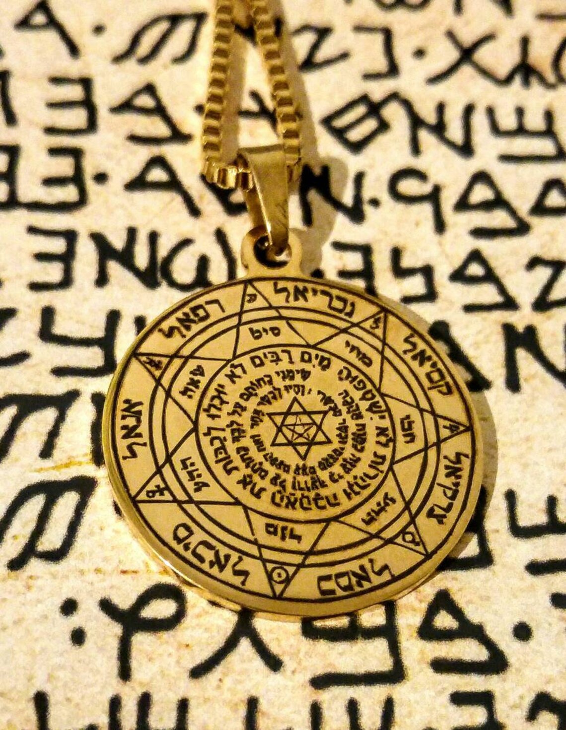 Witchcraft Archangel Amulet for Love Necklace | Etsy