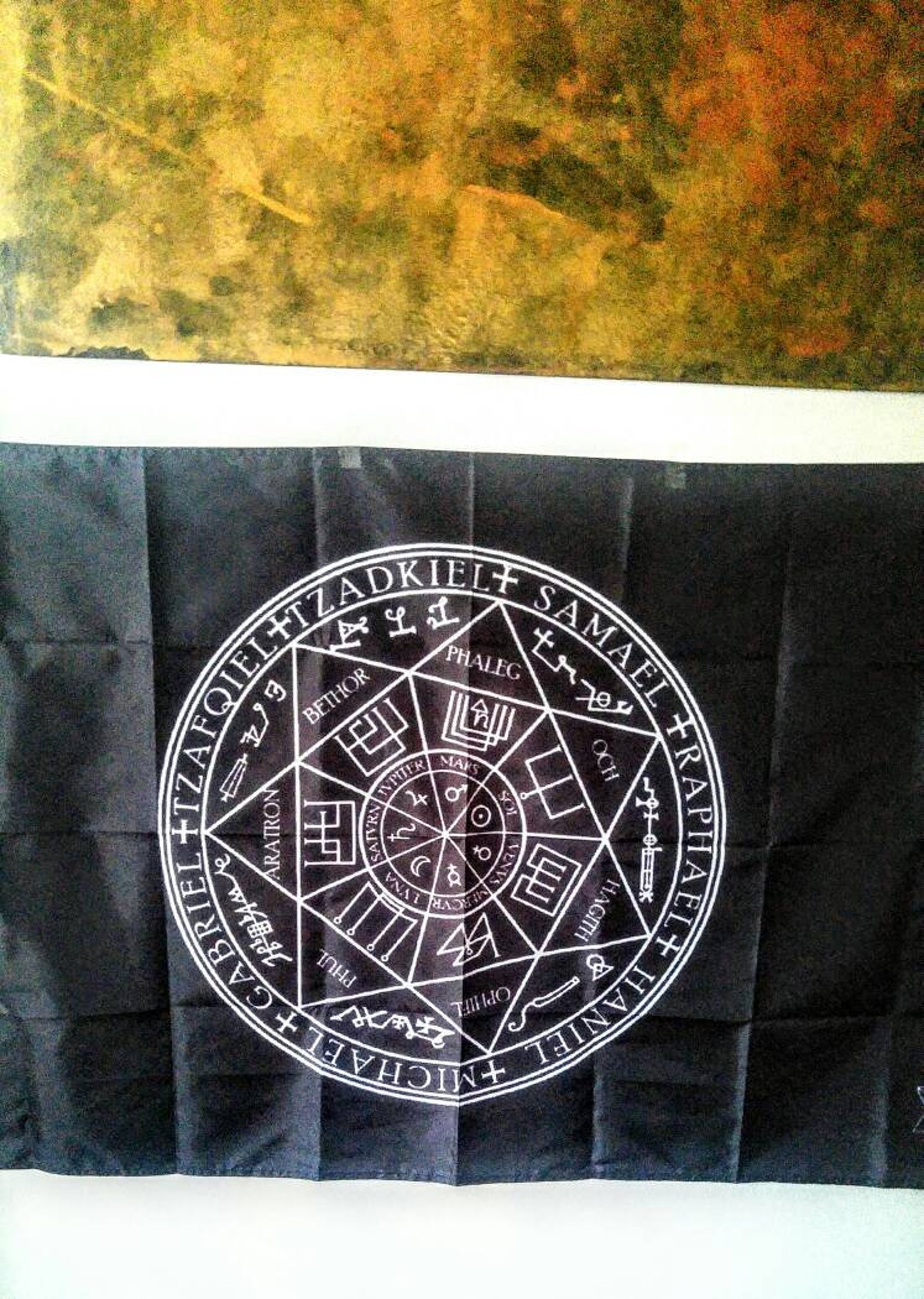 Alchemy Archangels flag witchcraft talisman wicca | Etsy