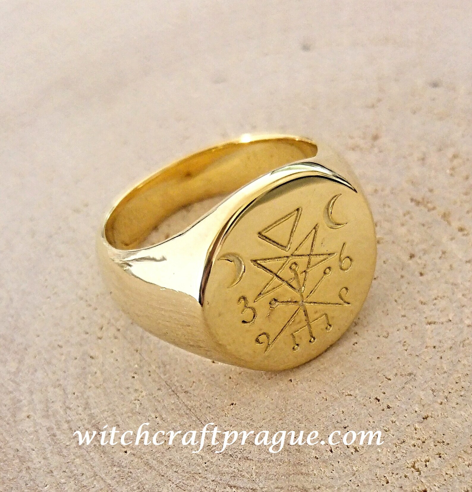 Alchemy Lilith Sigil Ring Goetia Seal Witchcraft Amulet Wicca - Etsy