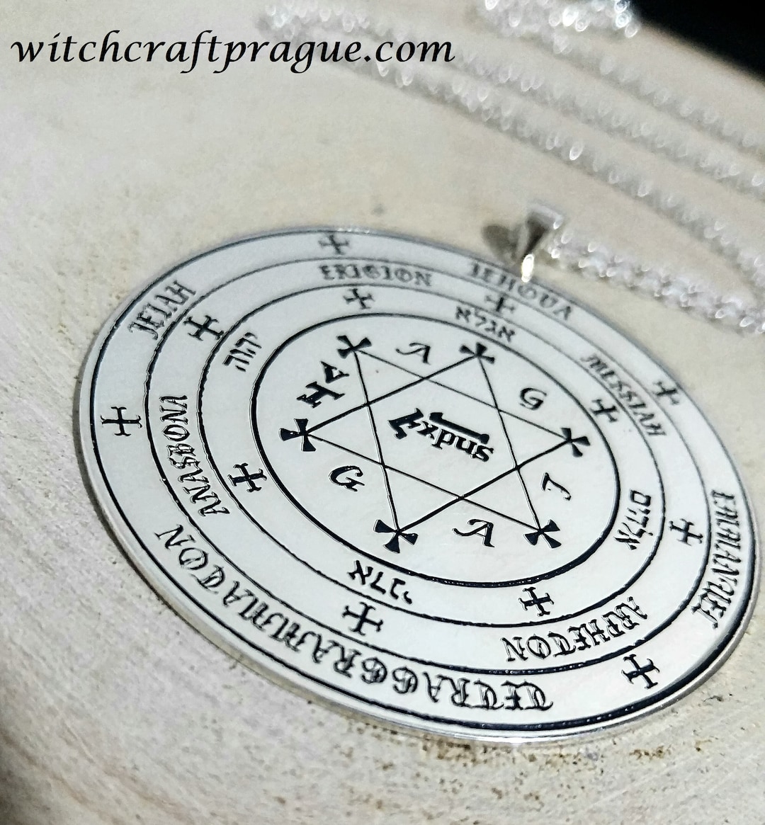 Grand Pentacle of Solomon,witchcraft Talisman - Etsy