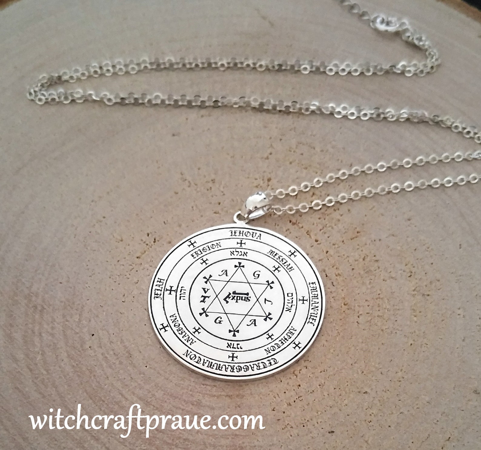 Grand Pentacle of Solomonwitchcraft Talisman - Etsy