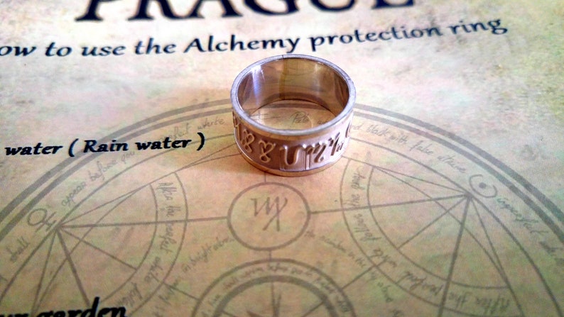 Witchcraft love spell ring amulet Wicca talisman 925 silver | Etsy
