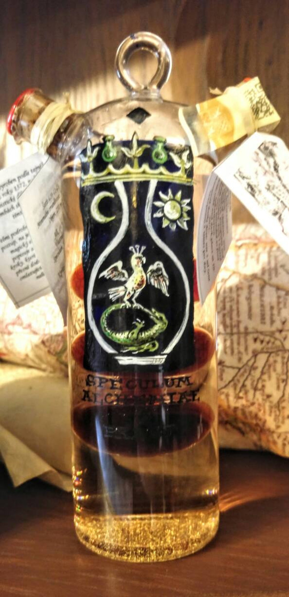 Alchemy Ancient Love Potion Witchcraft Elixir Bottle Medieval - Etsy