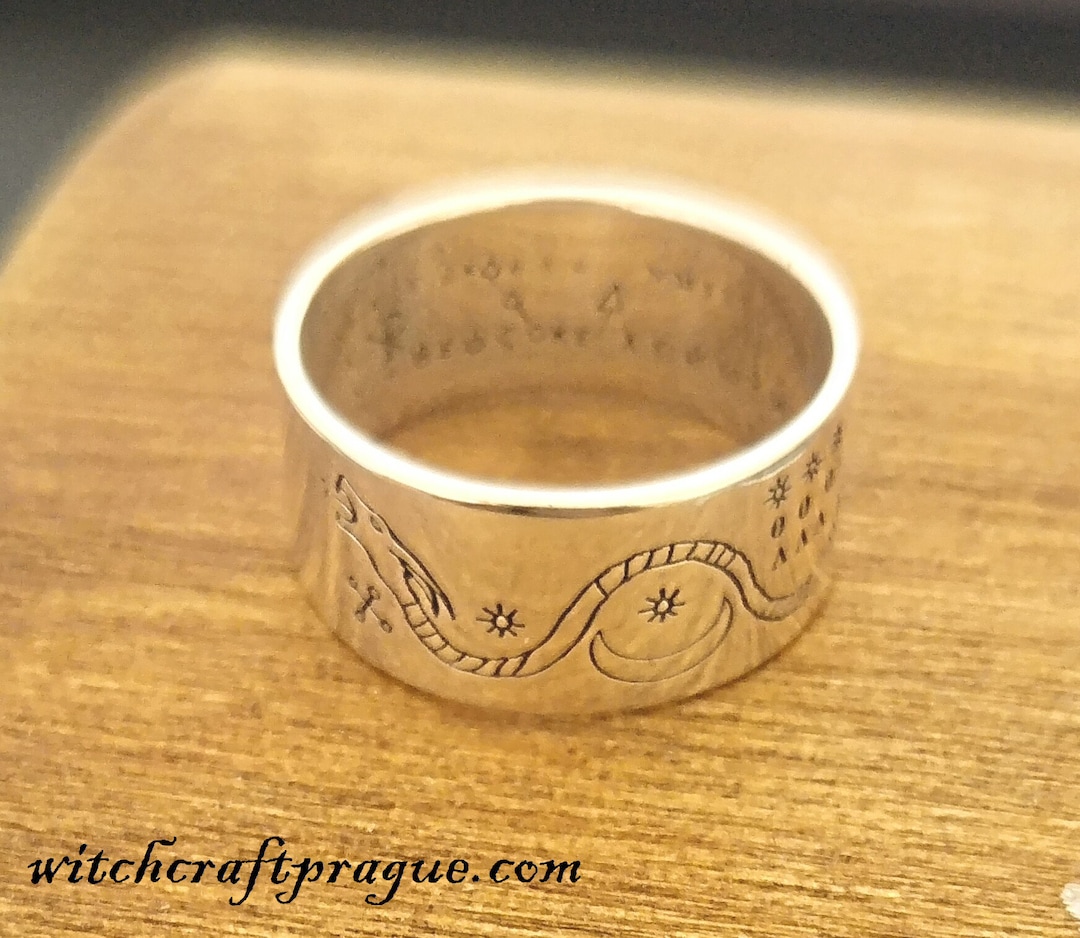 Witchcraft Ring Protection From Evil and Pain Amulet - Etsy
