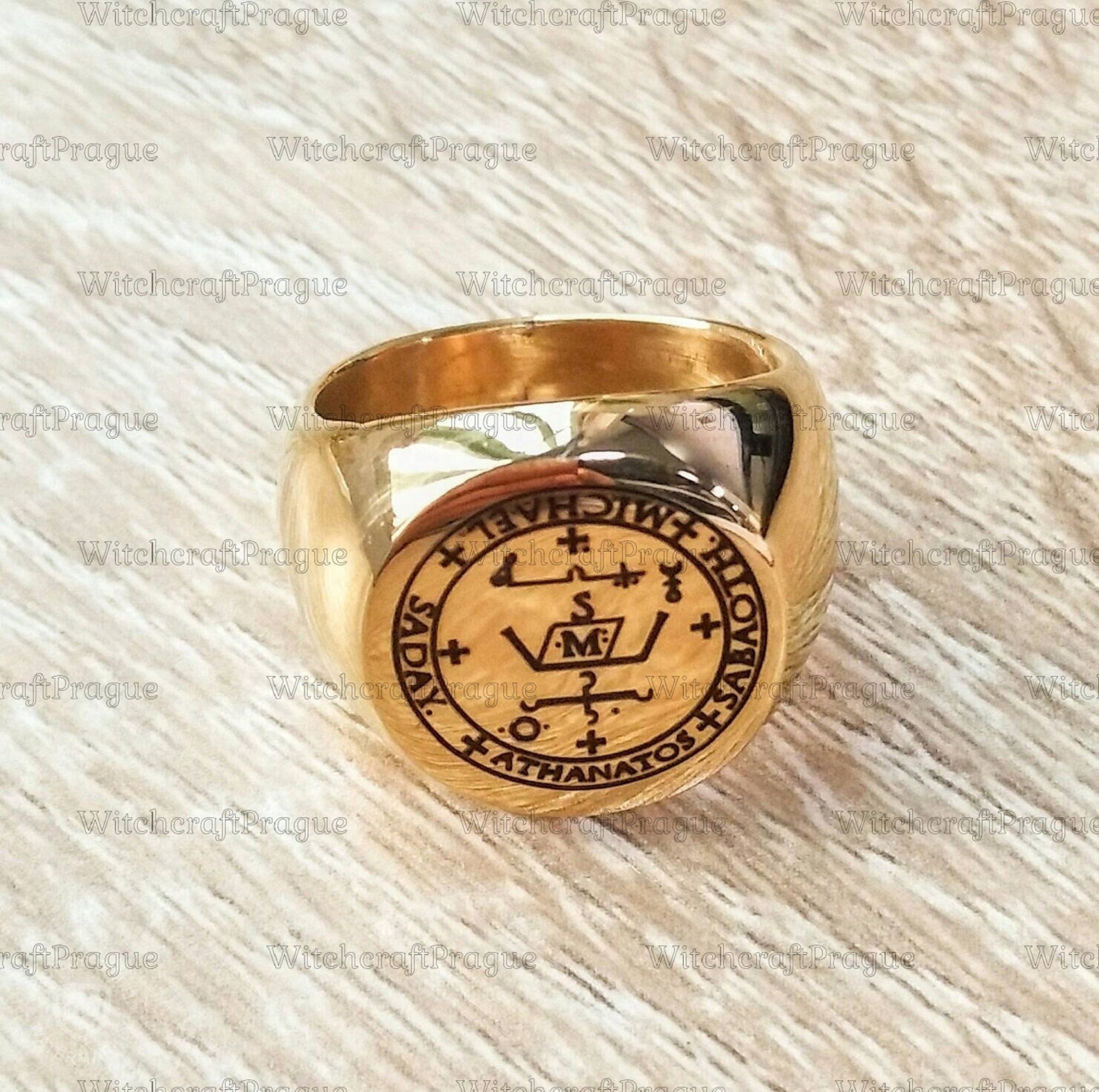 Witchcraft Archangel Michael Sigil Ring Alchemy Amulet Wicca - Etsy