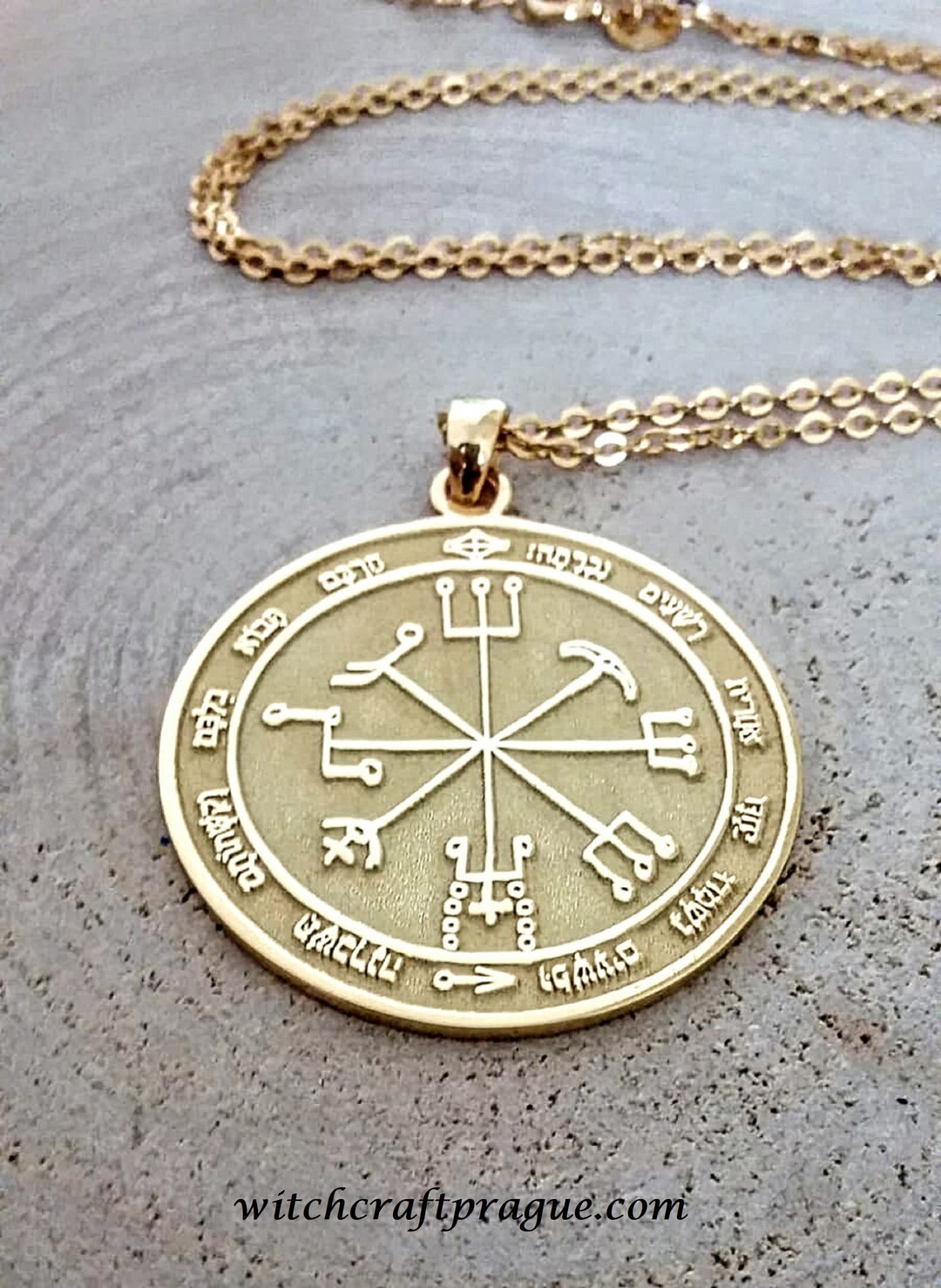 Seal of Solomon Amulet Protection Necklace - Etsy