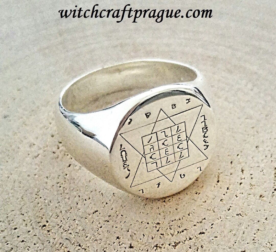 John Dee Holy Table Ring Amulet Witchcraft Talisman - Etsy