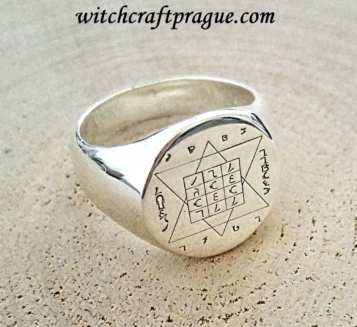 John Dee Holy Table Ring Amulet Witchcraft Talisman - Etsy
