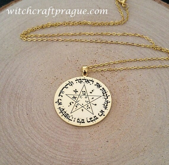 Your Own Custom Alchemy Seal Necklace Amulet Witchcraft - Etsy