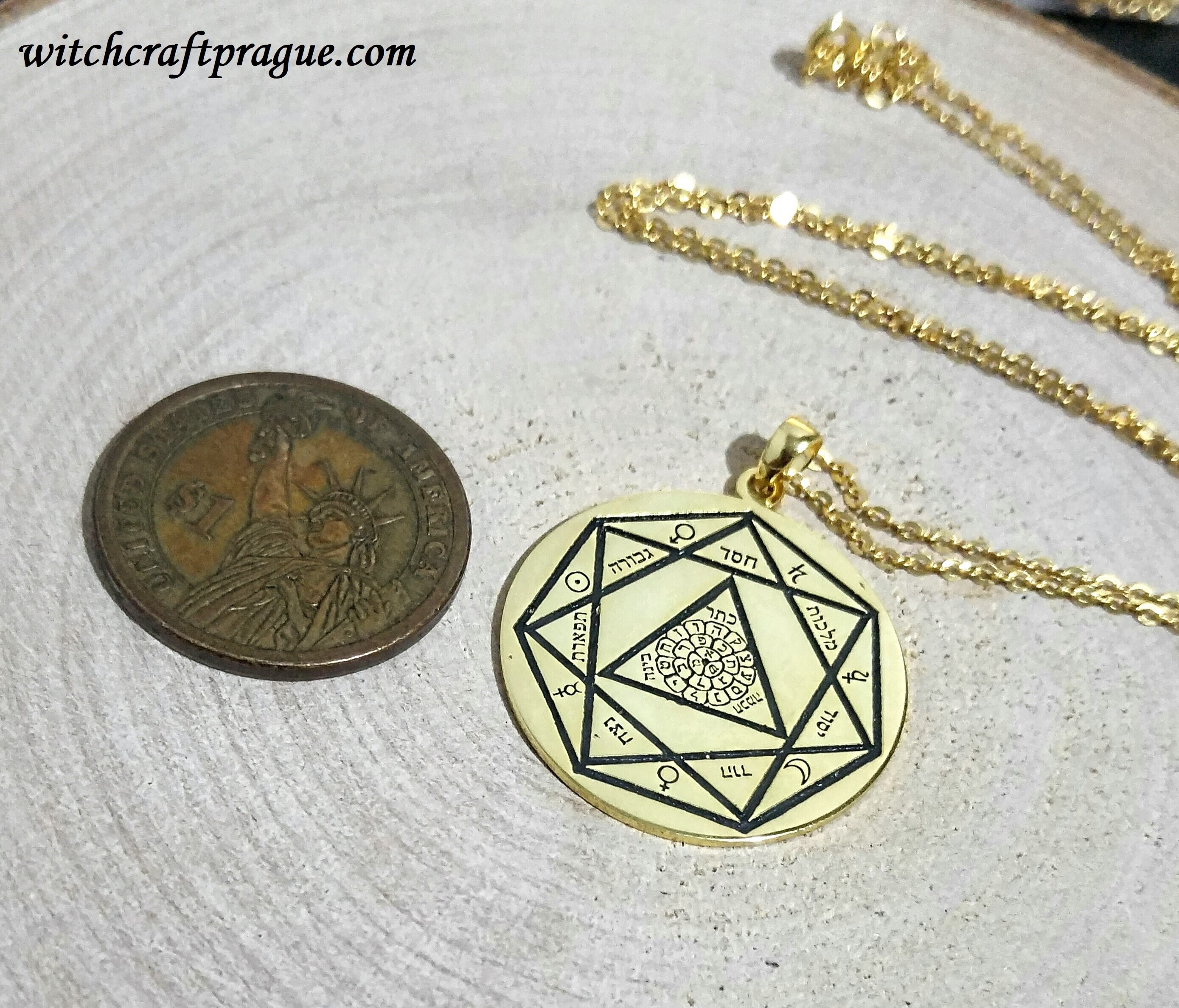 Alchemy Wisdom Necklace Amulet Witchcraft Talisman Wicca - Etsy
