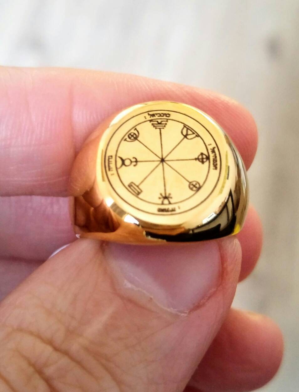 Witchcraft Third Pentacle of Mercury Ringseal of Solomon - Etsy