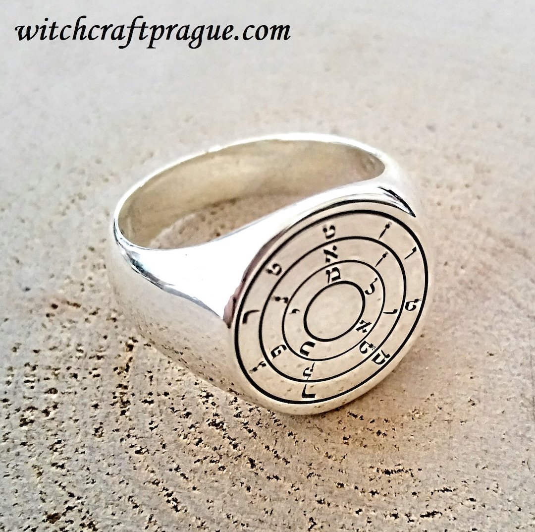 Solomon Magic Ring Goetia Amulet,lesser Key Talisman - Etsy