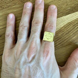 John Dee PELE Ring, Enochian Talisman, Angelic Amulet - Etsy