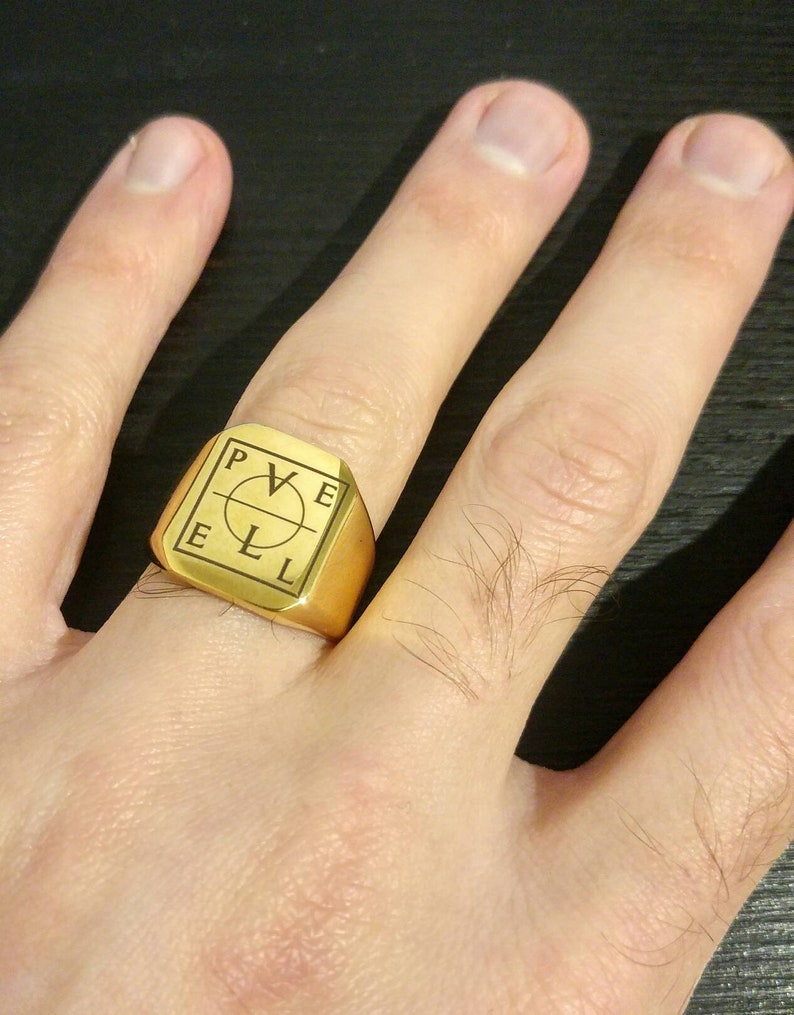 Alchemy John Dee PELE Ring Witchcraft Amulet - Etsy