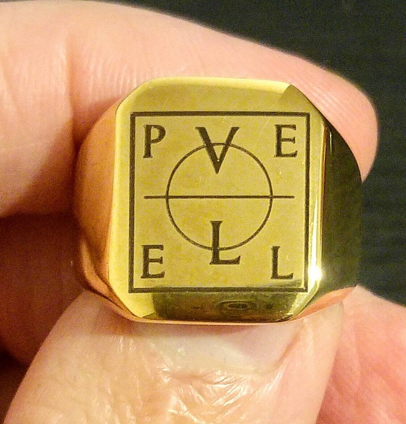 Alchemy John Dee PELE Ring Witchcraft Amulet - Etsy