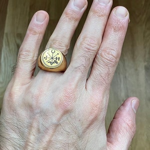 Money Amulet Ring, Wealth Talisman, Seal of Solomon Spell - Etsy