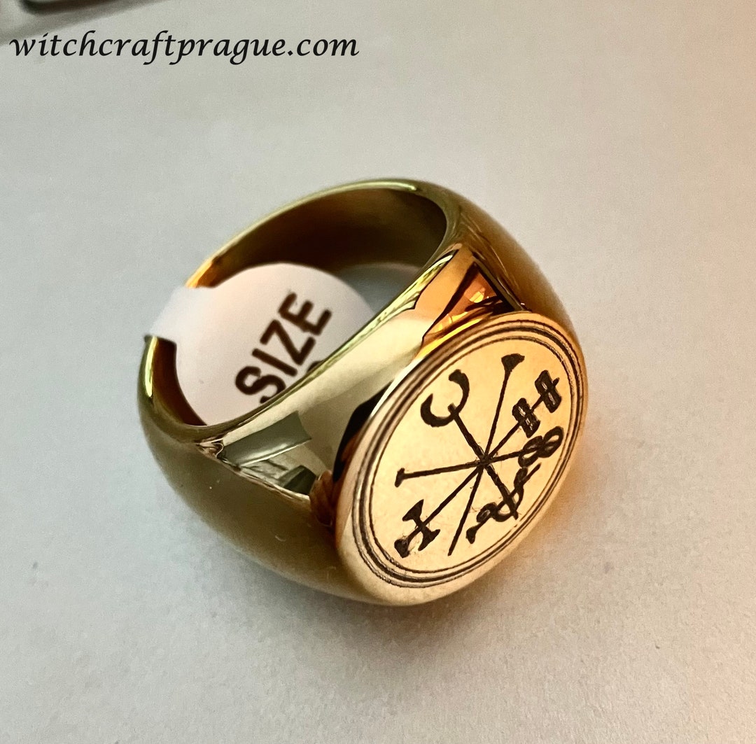 Money Amulet Ring, Wealth Talisman, Seal of Solomon Spell - Etsy