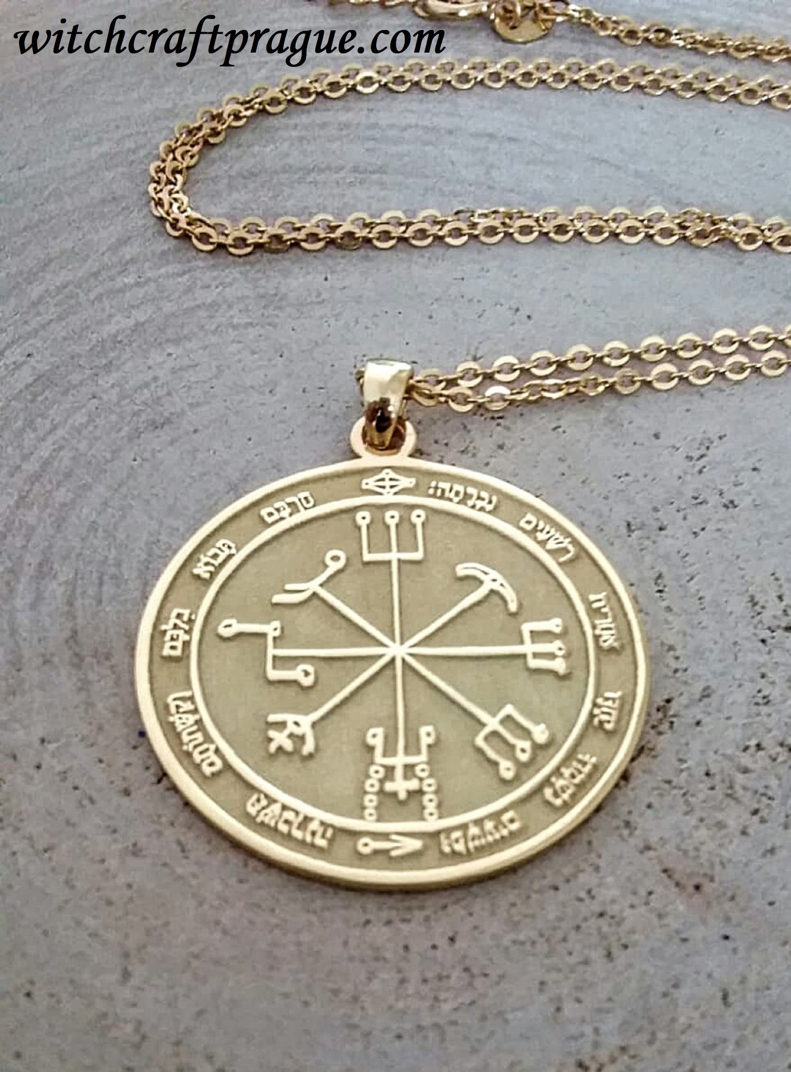 Seal of Solomon Amulet Protection Necklace - Etsy