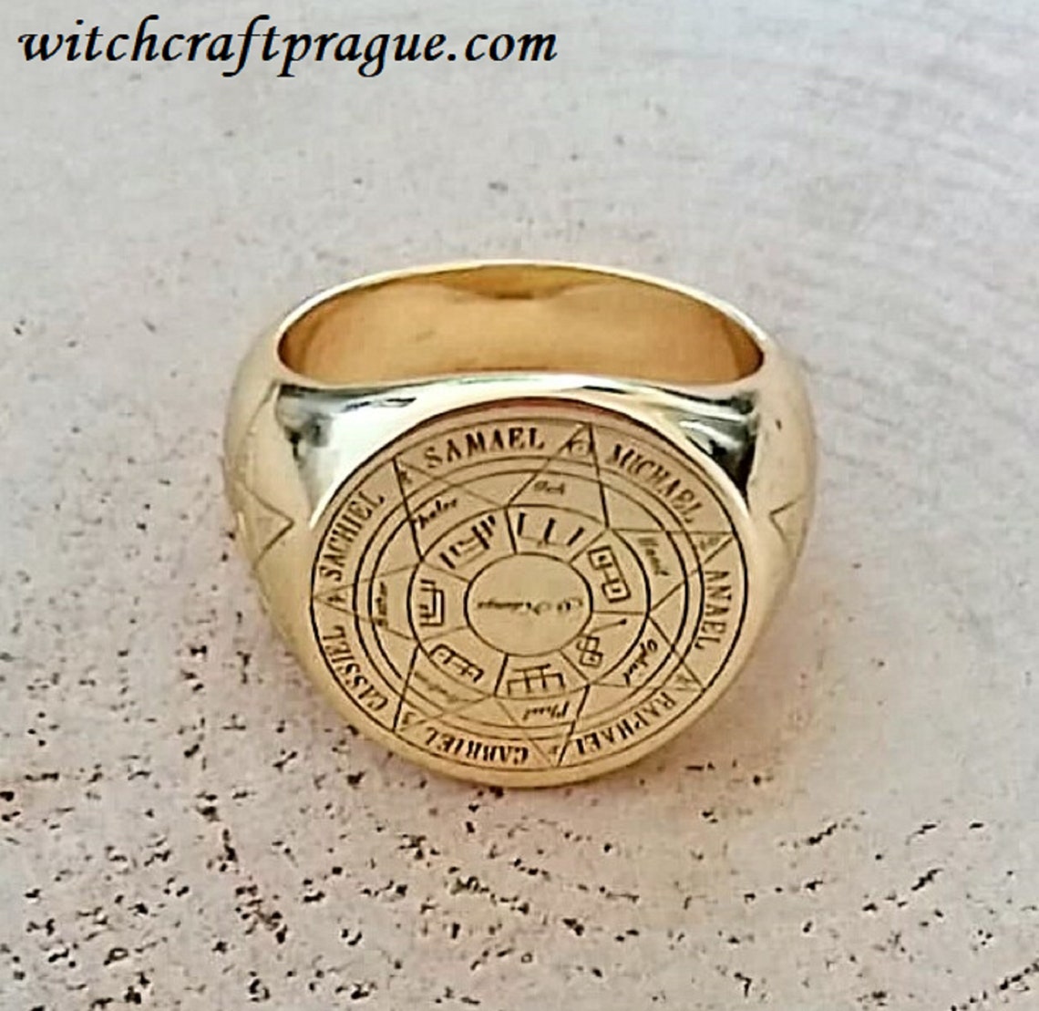Custom Alchemy Archangels Ring Goetia Amulet Witchcraft Wicca - Etsy