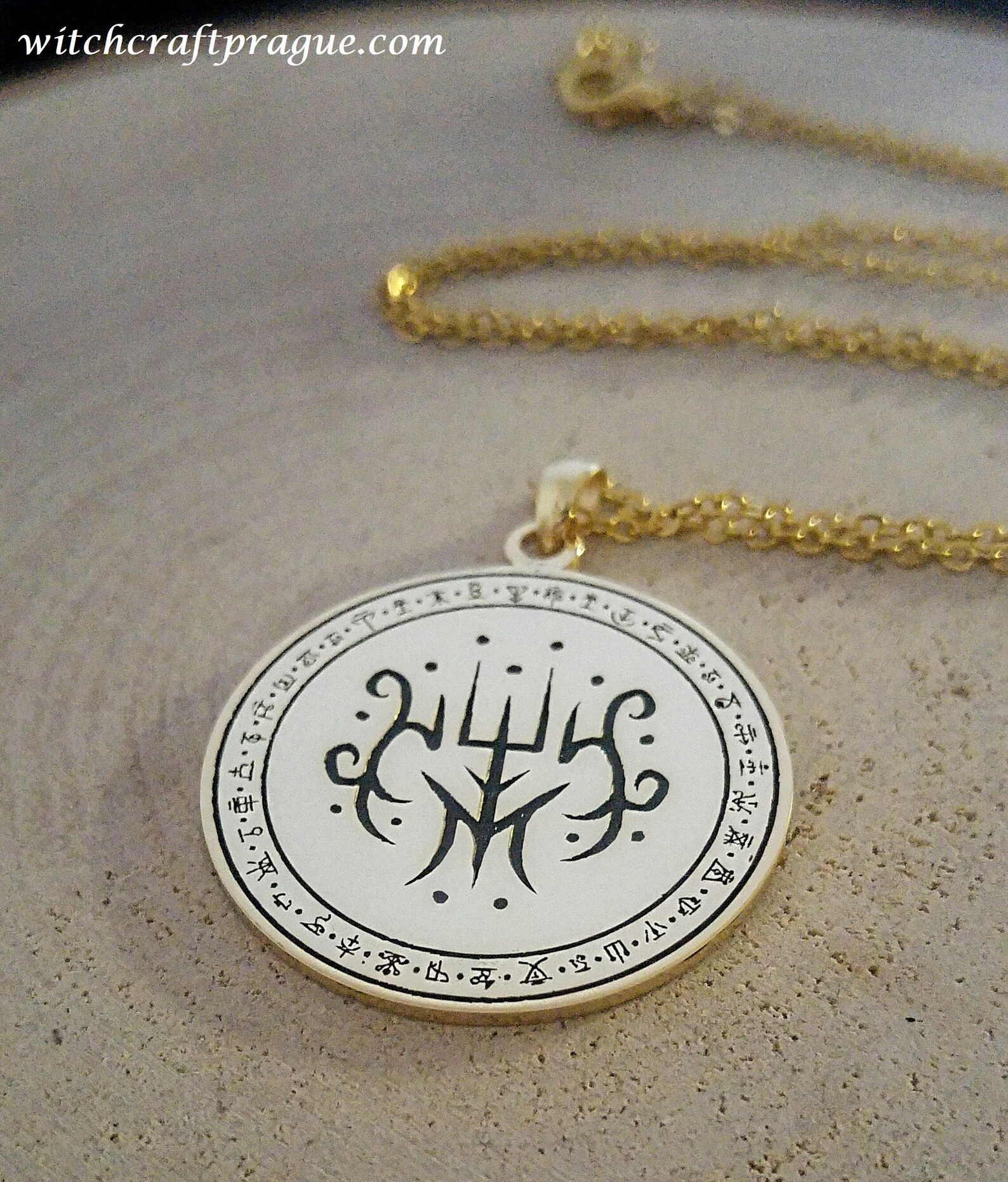 Witchcraft Chaos Magic Sigil Necklace Magic Amulet Protection - Etsy
