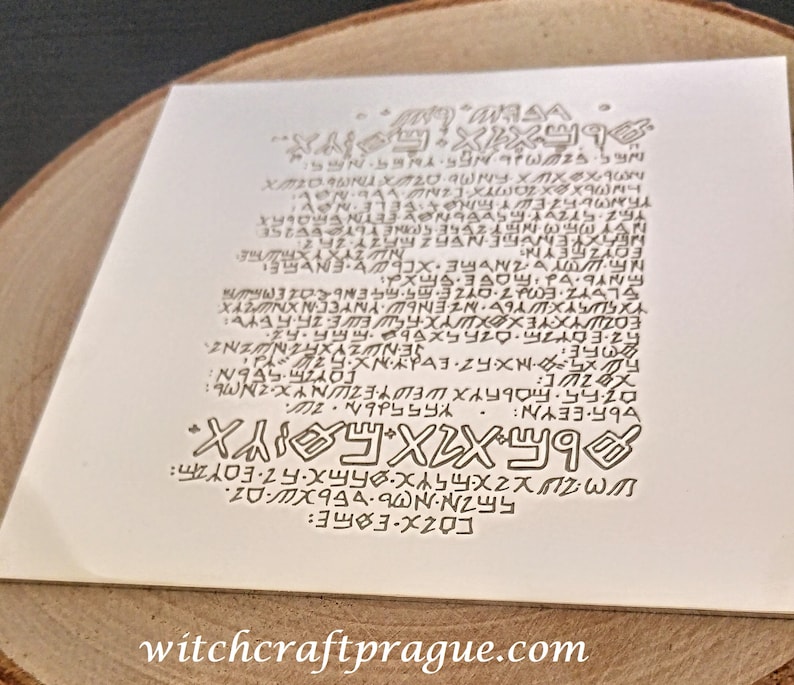 The Emerald Tablet of Hermes Poster Alchemy Talisman - Etsy