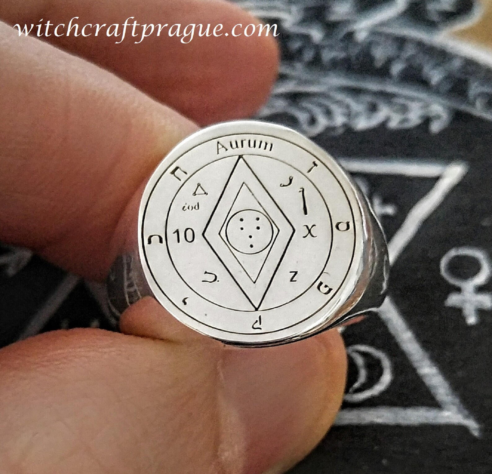 Witchcraft Aurum Ring Amulet for Wealth and Money - Etsy Canada