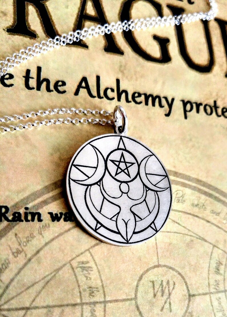 Hecate Seal Necklace Witchcraft Amulet Wicca Talisman | Etsy