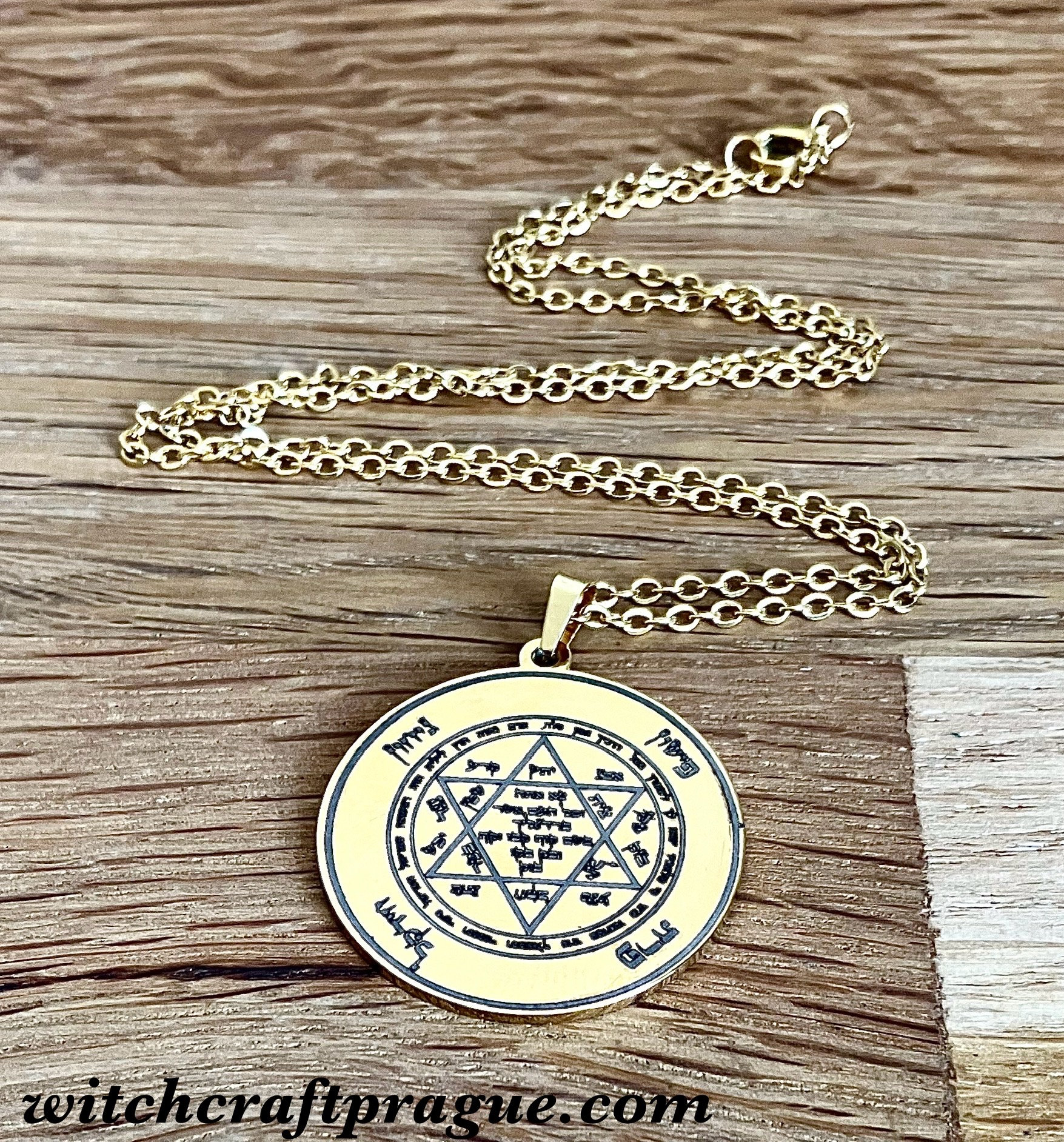 Witchcraft Archangels Amulet Seal Necklace for Protection,magic ...