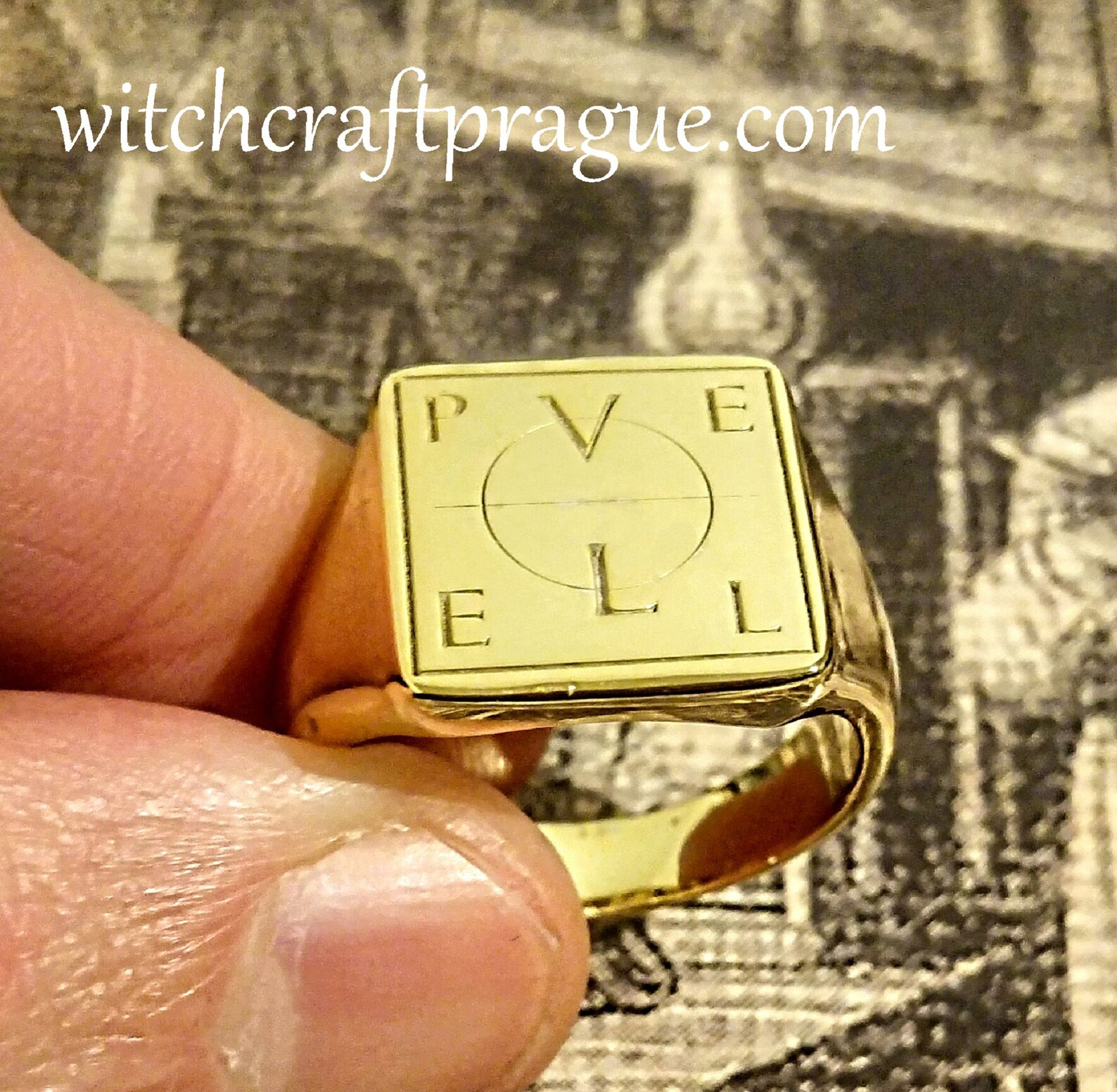 John Dee PELE Ring Enochian Amulet - Etsy